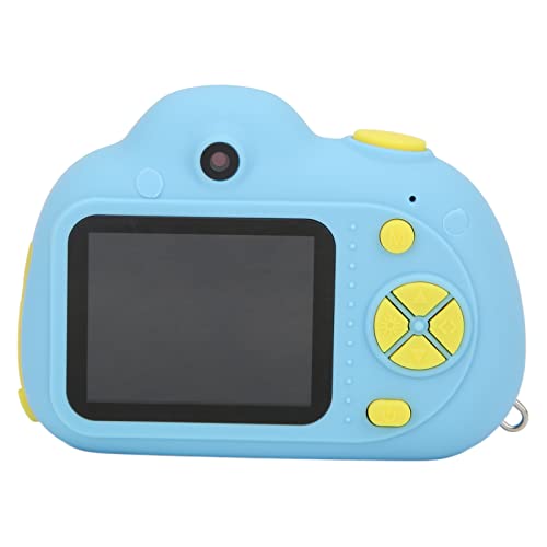 Children Cartoon Digital Camera, Safe 610mAh Large Capacity 2 Inch HD Screen Children Camera Anti Fall Convenient Mini for Taking Photo for Video