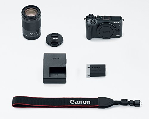 Canon EOS M6 (Black) 18-150mm f/3.5-6.3 is STM Kit, 100