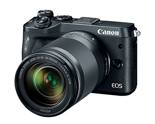 Canon EOS M6 (Black) 18-150mm f/3.5-6.3 is STM Kit, 100