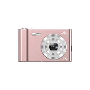 digital camera 4k ultra hd mini camera, rechargeable students compact camera 16x digital zoom, kids digital camera, 1080p vlogging camera, compact point and shoot camera for adult beginners