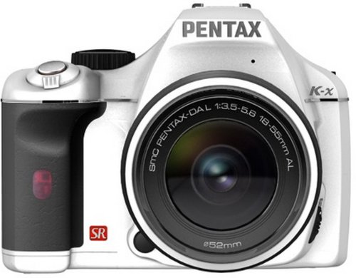 PENTAX digital SLR camera k-x lens Kit white