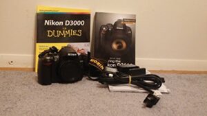 nikon d3000 10.2mp digital slr camera body only