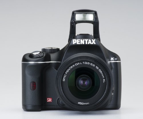 Pentax K-x 12.4 MP Digital SLR with 2.7-inch LCD and 18-55mm f/3.5-5.6 AL and 55-300mm f/4-5.8 ED Lenses (Black)