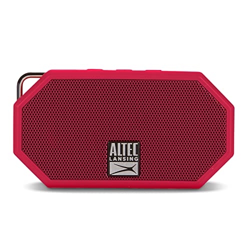 Altec Lansing Mini H2O - Waterproof Bluetooth Speaker, IP67 Certified & Floats in Water, Compact & Portable Speaker for Hiking, Camping, Pool, and Beach