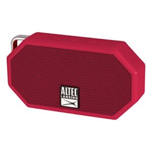 Altec Lansing Mini H2O - Waterproof Bluetooth Speaker, IP67 Certified & Floats in Water, Compact & Portable Speaker for Hiking, Camping, Pool, and Beach