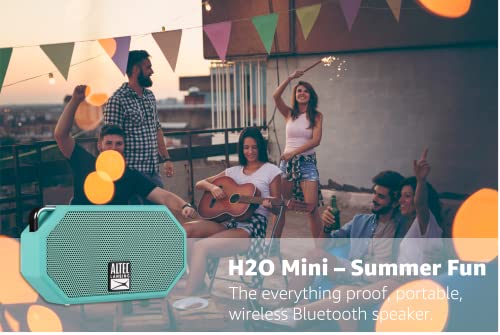 Altec Lansing Mini H2O - Waterproof Bluetooth Speaker, IP67 Certified & Floats in Water, Compact & Portable Speaker for Hiking, Camping, Pool, and Beach