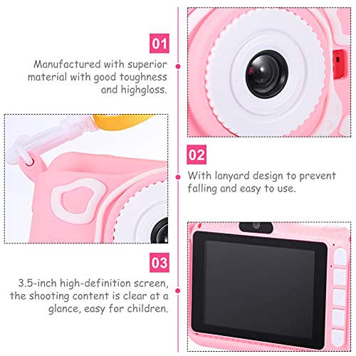 ARTIBETTER Kids Videos Lovely Children High Definition Digital Camera Cartoon Camera Toy Kids Gift Children's Digital Camera