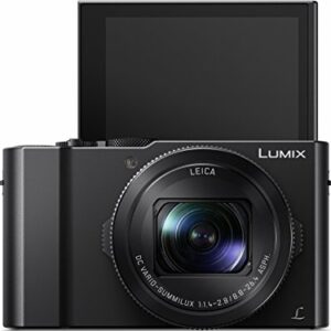 Panasonic LUMIX LX10 4K Digital Camera, 20.1 Megapixel 1-Inch Sensor, 3X LEICA DC VARIO-SUMMILUX Lens, F1.4-2.8 Aperture, POWER O.I.S. Stabilization, 3-Inch LCD, DMC-LX10K (Black)