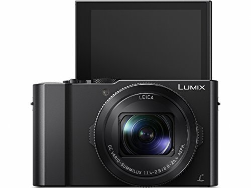 Panasonic LUMIX LX10 4K Digital Camera, 20.1 Megapixel 1-Inch Sensor, 3X LEICA DC VARIO-SUMMILUX Lens, F1.4-2.8 Aperture, POWER O.I.S. Stabilization, 3-Inch LCD, DMC-LX10K (Black)