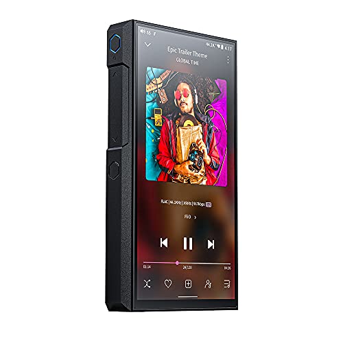 FiiO M11Plus Music Player Portable MP3/MP4 High Resolution Audio Player Android 10 Bluetooth5.0/atpX HD/LDAC/DSD Lossless Apple Music/Tidal/Amazon Music 4.4mm 1000hrs Standby Home/Car Audio/Speaker