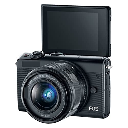 Camera M100 Mirrorless Digital Camera with 15-45mm Lens Digital Camera (Color : C)