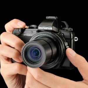 Olympus Stylus 1 12MP Digital Camera (Black) - International Version (No Warranty)