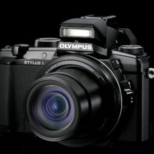 Olympus Stylus 1 12MP Digital Camera (Black) - International Version (No Warranty)