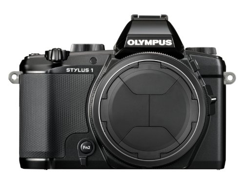 Olympus Stylus 1 12MP Digital Camera (Black) - International Version (No Warranty)