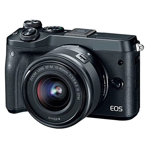 Camera M6 Digital Camera EF-M15-45 is STM Lens Kit for EOS M6 Mirrorless Digital Camera Digital Camera (Color : B)