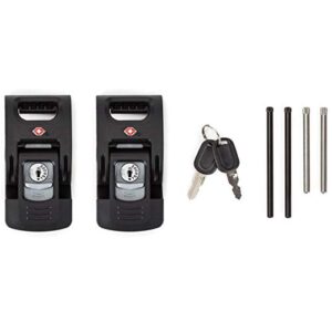 Nanuk TSA Powerclaw Latch Retrofit Kit - Works with Nanuk Case Sizes 905 908 915 918 920 925 933 935 930 938 940 945 950 955 963 965 960 968 & 970,Black,S903-0101-KIT