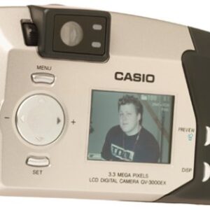 Casio QV3000EX 3.34-Megapixel Digital Camera with 340 MB MicroDrive