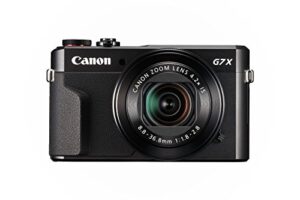 canon powershot g7 x mark ii (black) (renewed)