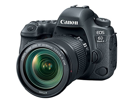 Canon EOS 6D Mark II with EF 24-105mm IS STM Lens - WiFi Enabled (Renewed)