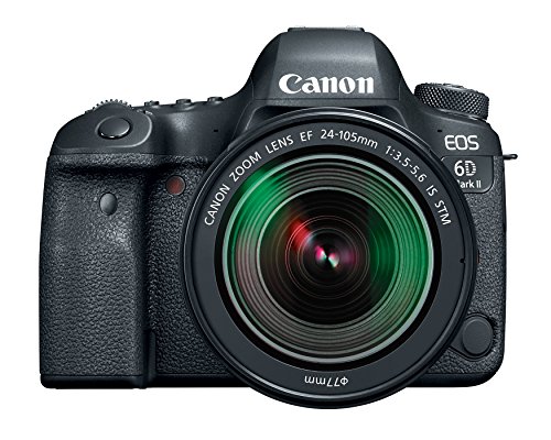 Canon EOS 6D Mark II with EF 24-105mm IS STM Lens - WiFi Enabled (Renewed)