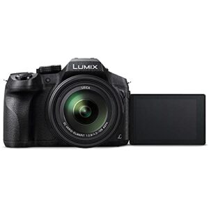 Panasonic Lumix DMC-FZ300 Digital Camera (DMC-FZ300K) - Bundle - with 64GB Memory Card + DMW-BLC12 Battery + Digital Flash + Soft Bag + 12" Flexible Tripod + Cleaning Set + 52mm UV Filter + More