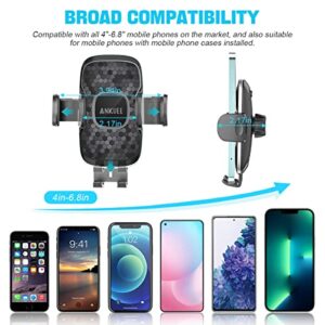 Car Phone Holder Mount, Suction Cup Cell Phone Holder with Gel Pad for Dashboard Windshield Air Vent 3-in-1, Stable Universal Cellphone Mount Holder Compatible with iPhone, Samsung, Android Mobile