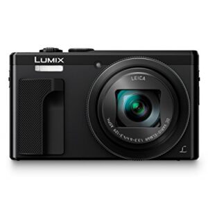 Panasonic Lumix 4K Digital Camera with 30X LEICA DC Vario-ELMAR Lens F3.3-6.4, 18 Megapixels, and High Sensitivity Sensor - Point and Shoot Camera - DMC-ZS60K (BLACK)