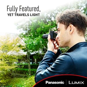 Panasonic Lumix 4K Digital Camera with 30X LEICA DC Vario-ELMAR Lens F3.3-6.4, 18 Megapixels, and High Sensitivity Sensor - Point and Shoot Camera - DMC-ZS60K (BLACK)