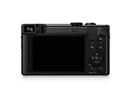 Panasonic Lumix 4K Digital Camera with 30X LEICA DC Vario-ELMAR Lens F3.3-6.4, 18 Megapixels, and High Sensitivity Sensor - Point and Shoot Camera - DMC-ZS60K (BLACK)