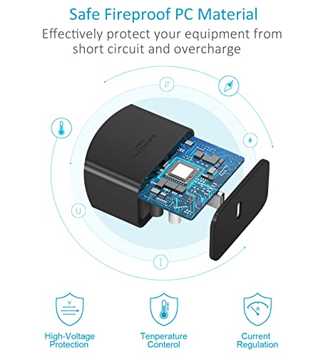 Type C Charger 45W, Super Fast Charger Type C with 6FT C to C Android Charger Cable 5A Fast Charge USB C Charger Charging Block for Samsung Galaxy S23/S22 Ultra/S22+/S21+/S21/S20/S10/Note 20/Note 10