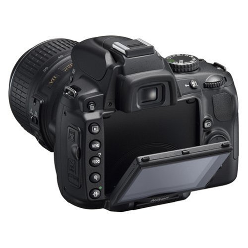 Nikon D5000 Appareil photo numérique Reflex 12.3 Kit Objectif AF-S DX VR 18-55 mm Noir