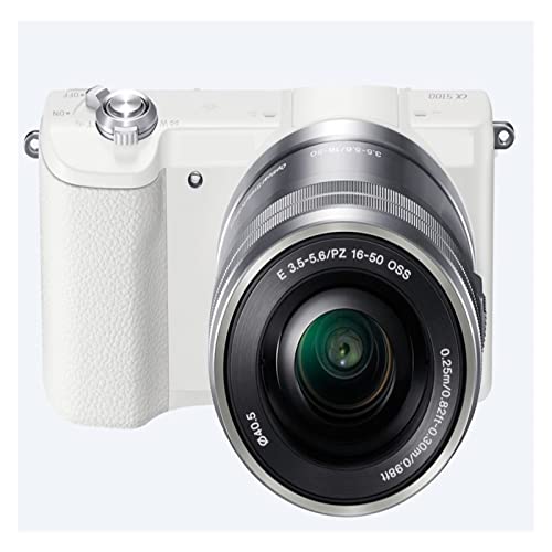 Camera A5100 Mirrorless Digital Camera with 16-50mm OSS Lens A5100 24.3 MP Digital Camera Digital Camera (Color : W)