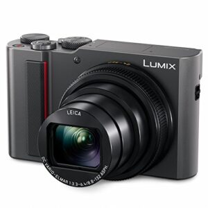 panasonic lumix zs200 15x leica dc lens with stabilization, 20.1 megapixel, large 1 inch low light sensor (dc-zs200s usa silver)