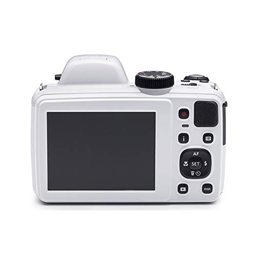 Kodak PIXPRO Astro Zoom AZ421 16MP Digital Camera (White) Bundle with 32GB SD Card, Camera Case and Accessory Bundle (4 Items)