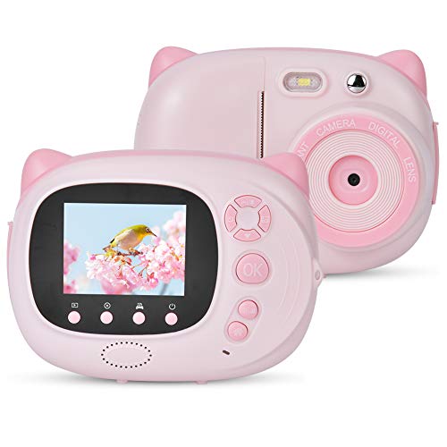 01 Children Camera, Kid Toy Camera, Removable Lithium Battery 2.4in HD Screen 1080p for Camera Shooting Photo Taking