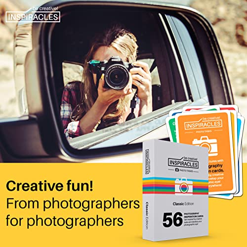 Photography Inspiration Cards, Bundle of 3: of Classic, Landscape and Portrait Edition Camera Accessories - XL Card Deck, Photographer Gifts, DSLR Accessory, Photography Accessories