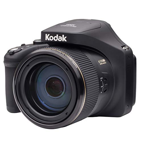 Kodak PIXPRO Astro Zoom AZ652-BK 20MP Digital Camera with 65X Optical Zoom and 3" LCD (Black)