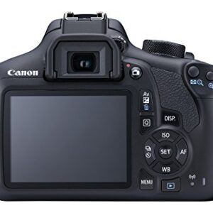 Canon EOS Rebel T6 Digital SLR Camera Kit with EF-S 18-55mm f/3.5-5.6 DC III Lens (Black)