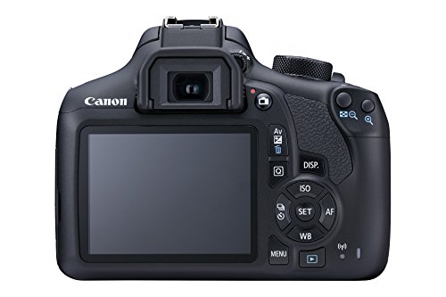 Canon EOS Rebel T6 Digital SLR Camera Kit with EF-S 18-55mm f/3.5-5.6 DC III Lens (Black)