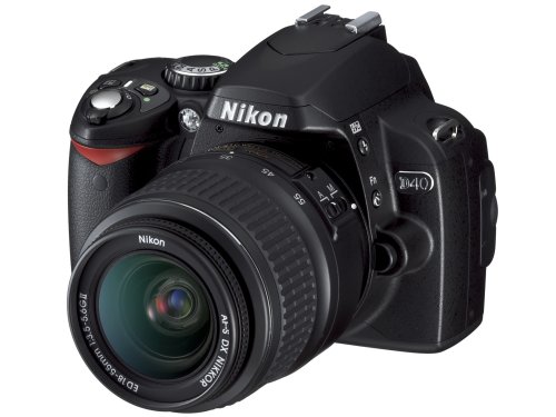 Nikon D40 6.1MP Digital SLR Camera Kit with 18-135mm f/3.5-5.6G ED-IF AF-S DX Zoom-Nikkor Lens