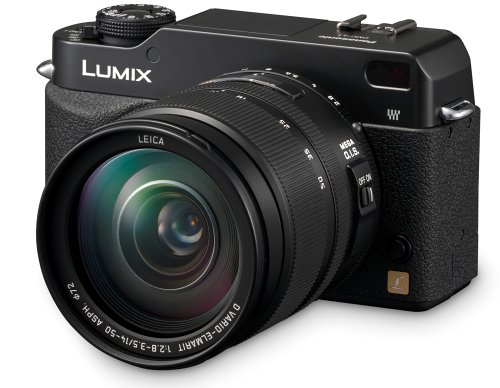 Panasonic DMC-L1 7.5MP Digital SLR Camera with Leica 14-50mm f2.8-3.5 Mega O.I.S. Lens