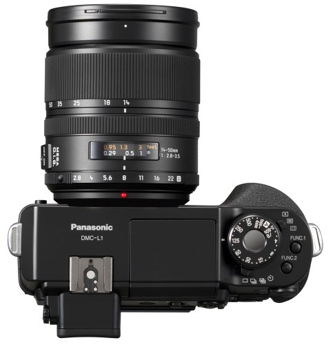 Panasonic DMC-L1 7.5MP Digital SLR Camera with Leica 14-50mm f2.8-3.5 Mega O.I.S. Lens