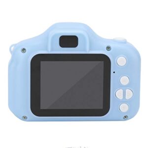 derclive x2 multifunctional childrens digital camera photo video with memory card mini giftblue 32gb