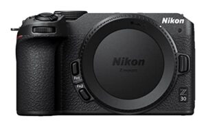 nikon z 30 aps-c 20.9mp 4k video mirrorless digital vlogging camera body only