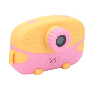 kids camera, 2 to 3 hours battery life usb charging anti fall mini portable kids digital camera for boys girls birthday (pink) cameras