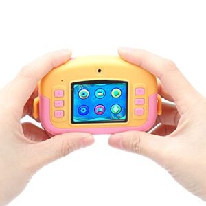 Kids Camera, 2 to 3 Hours Battery Life USB Charging Anti Fall Mini Portable Kids Digital Camera for Boys Girls Birthday (Pink) Cameras