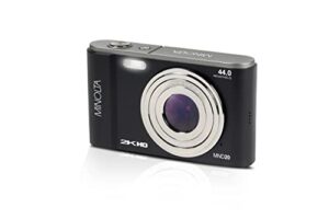 minolta mnd20 44 mp / 2.7k ultra hd digital camera (black)