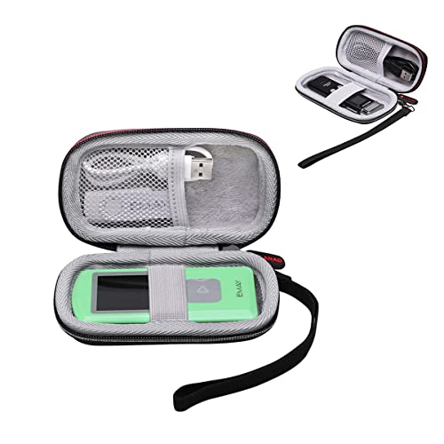 XANAD Hard Case for EMAY EKG Monitor or EVISTR 16GB Digital Voice Recorder - Travel Protective Bag