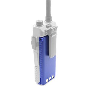 Powerful Blue High Capacity Extended 3800mAh Li-ion Battery for BaoFeng BTECH and Rugged Handheld Radios - BAT-RH5R-XL