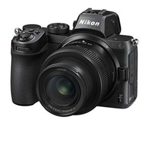 Nikon Z5 + Z 24-50mm Mirrorless Camera Kit (273-point Hybrid AF, 5-axis in-Body Optical Image stabilisation, 4K Movies, Dual Card Slots) VOA040K001